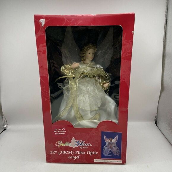 Puelo | Holiday | Opticglowby Puleo Fiber Optic Angel Color Changing ...